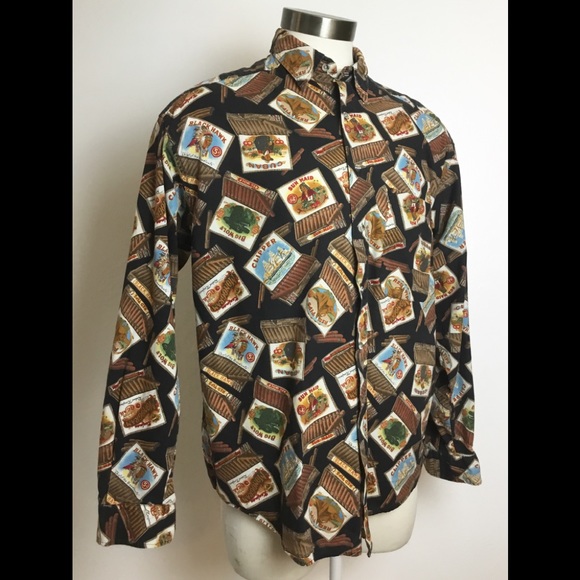 Johnny Cotton | Shirts | Vintage Johnny Cotton Mens Shirt Button Down ...